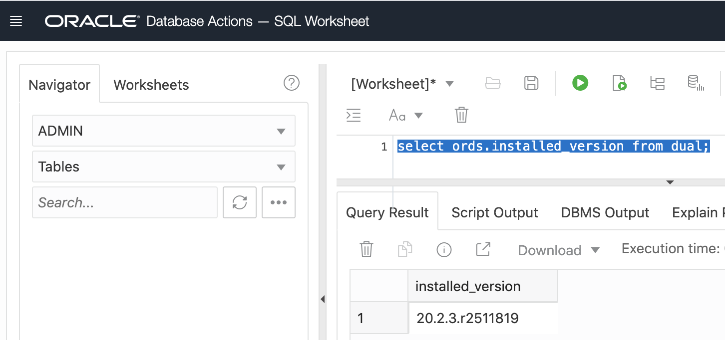 [Update for ORDS 22+] So what version of ORDS am I actually running ...